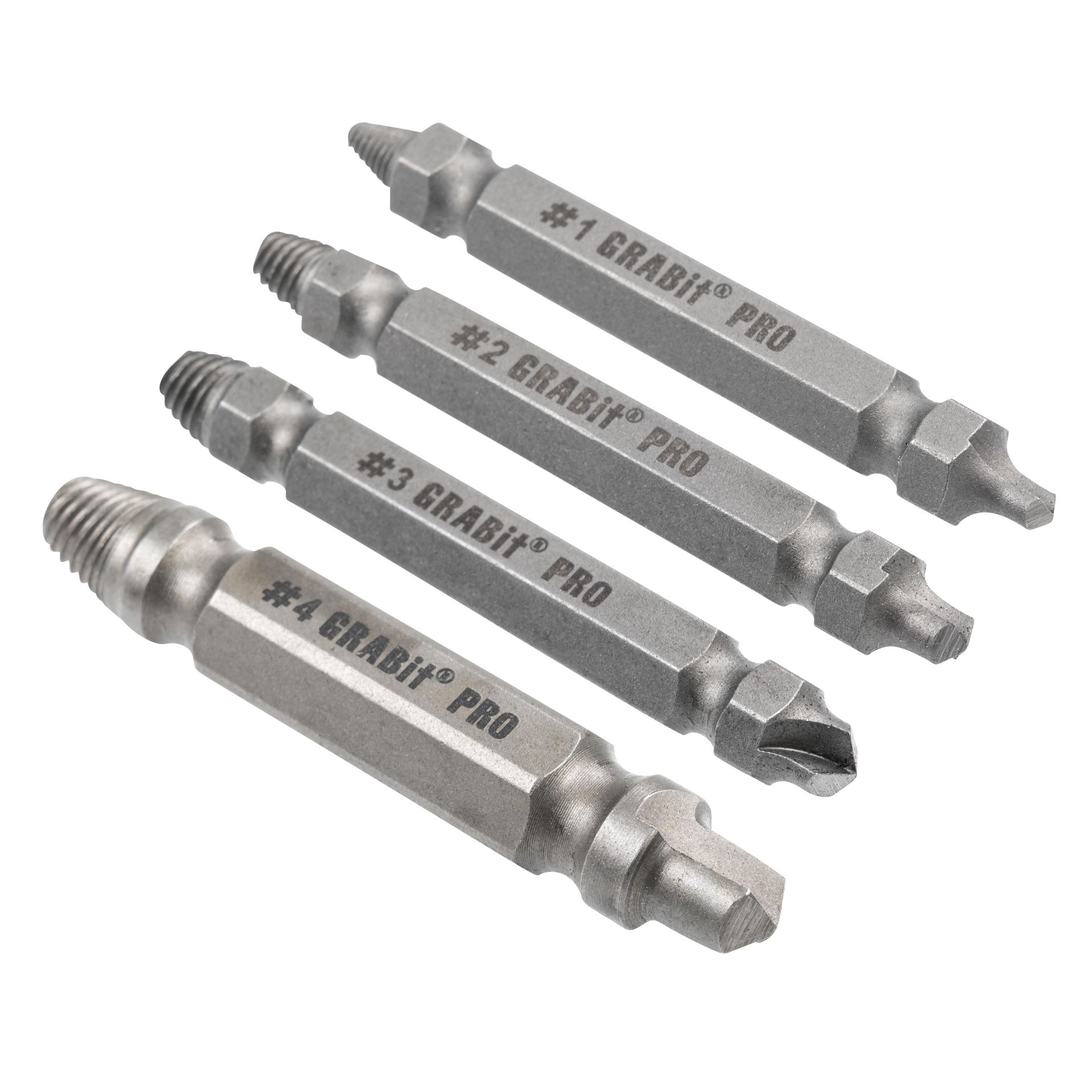 Grabit® Pro Screw Extractor, 4-piece Set | 714983 | 714983